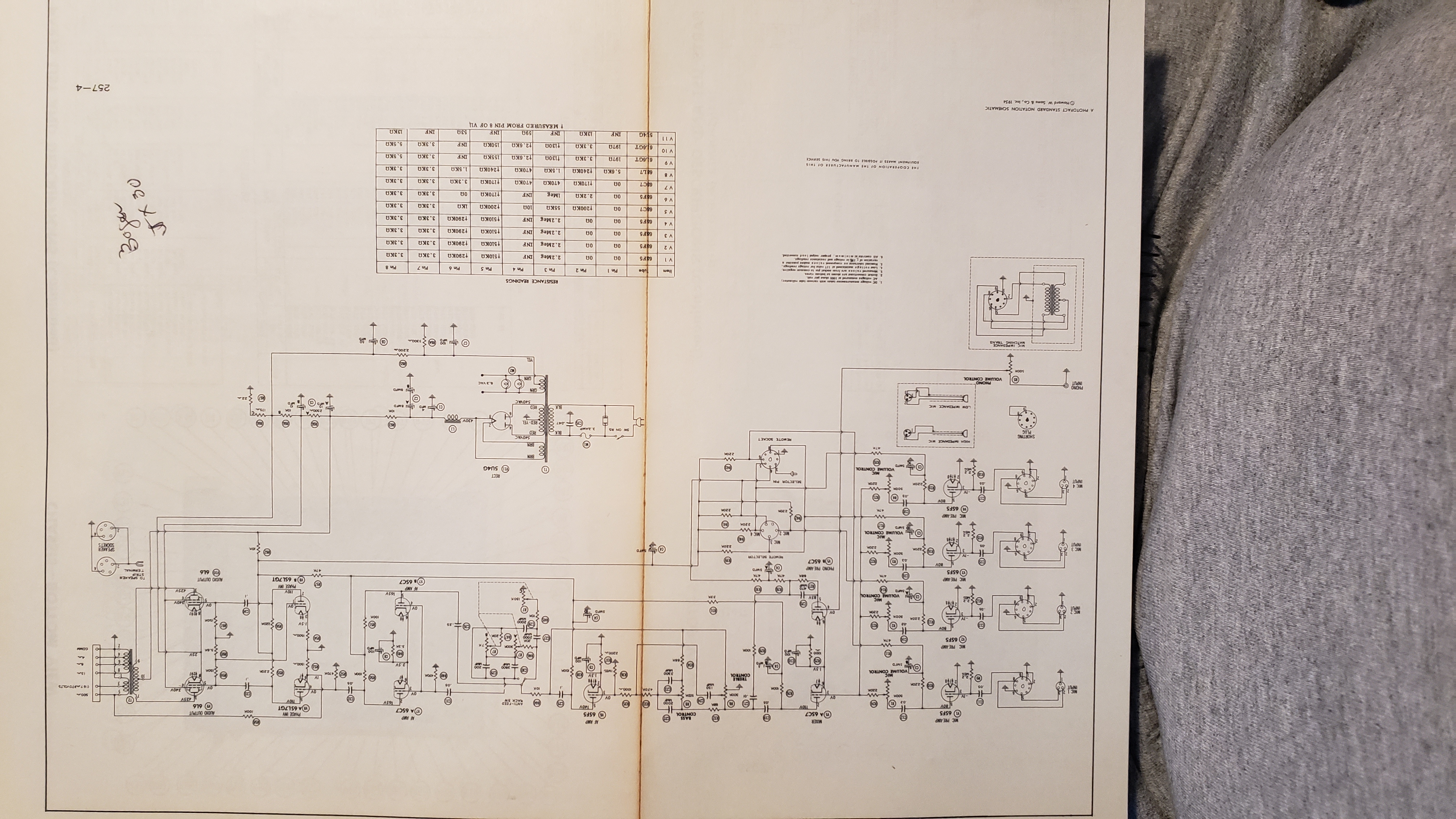 Bogen Schematics - Tube amp Schematics